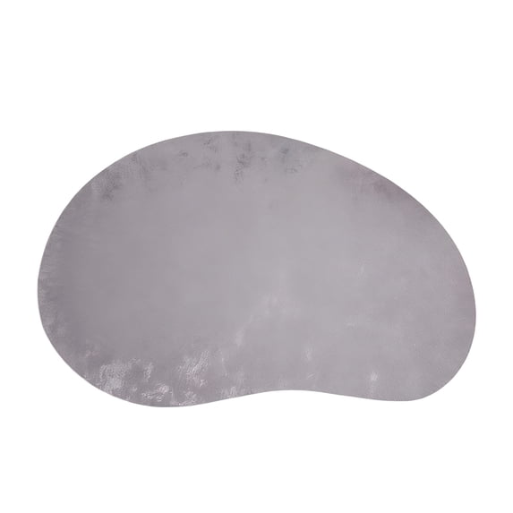 Easyly Clean Cashews Shape PU Placemat Velvets Embroidery Scalloped ...