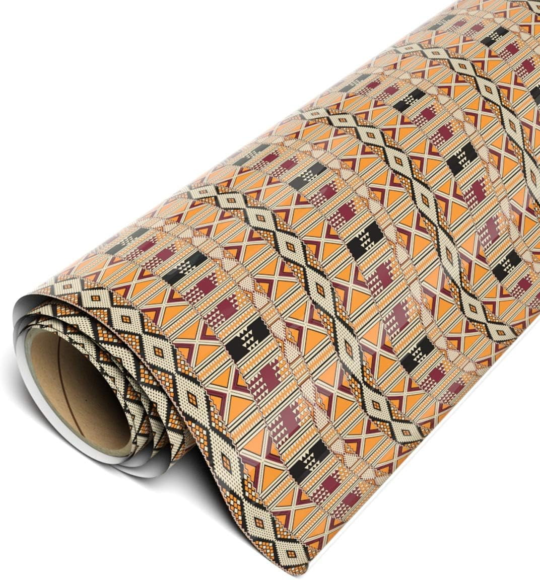 Easypatterns Plus Pre-Masked HTV 12" X 12" (3 Pack) - Iron On Heat Transfer Vinyl (Jambo ...