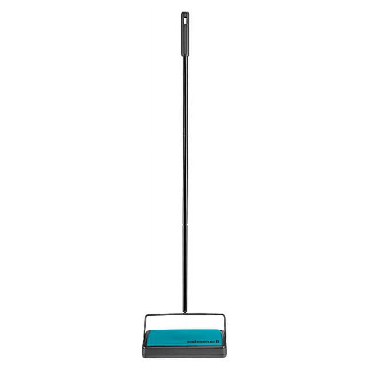 Easysweep Bagless Cordless Mechanical Sweeper, Teal - Walmart.com