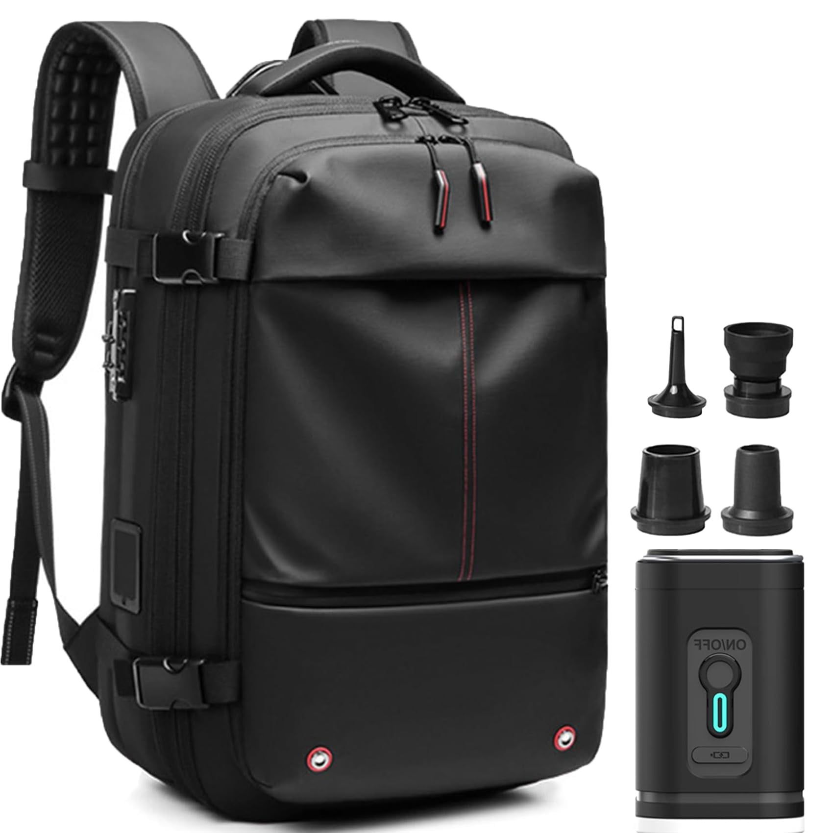 Easyvacpack USA Carry On, 60l Expandable Vacuum Seal Backpack, Water ...