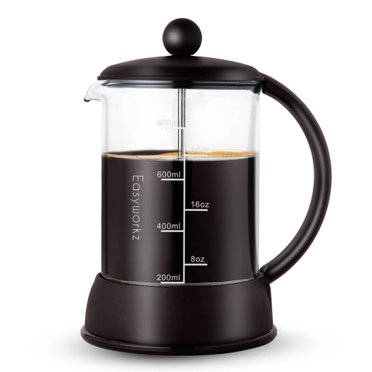 RAINBEAN French Press Coffee Maker 12 Oz, Mini Coffee Press 1 Cup ...