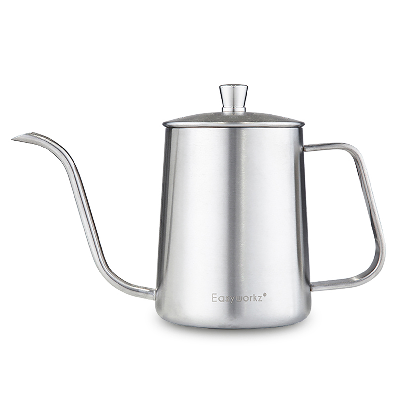 Easyworkz Gage Gooseneck Pour Over Coffee Kettle 12 oz Stainless Steel ...