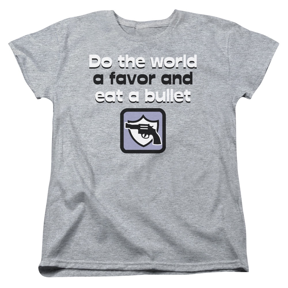 - Eat A Bullet - Women's Short Sleeve Shirt - Large - Walmart.com