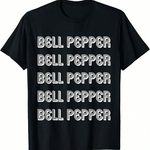 Eat Bell Pepper T-Shirt. - Walmart.com