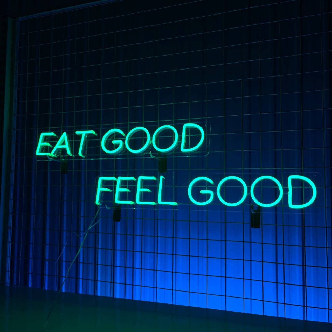 Eat Good Feel Good Neon Sign, Long-lasting Wall Deco - Walmart.com