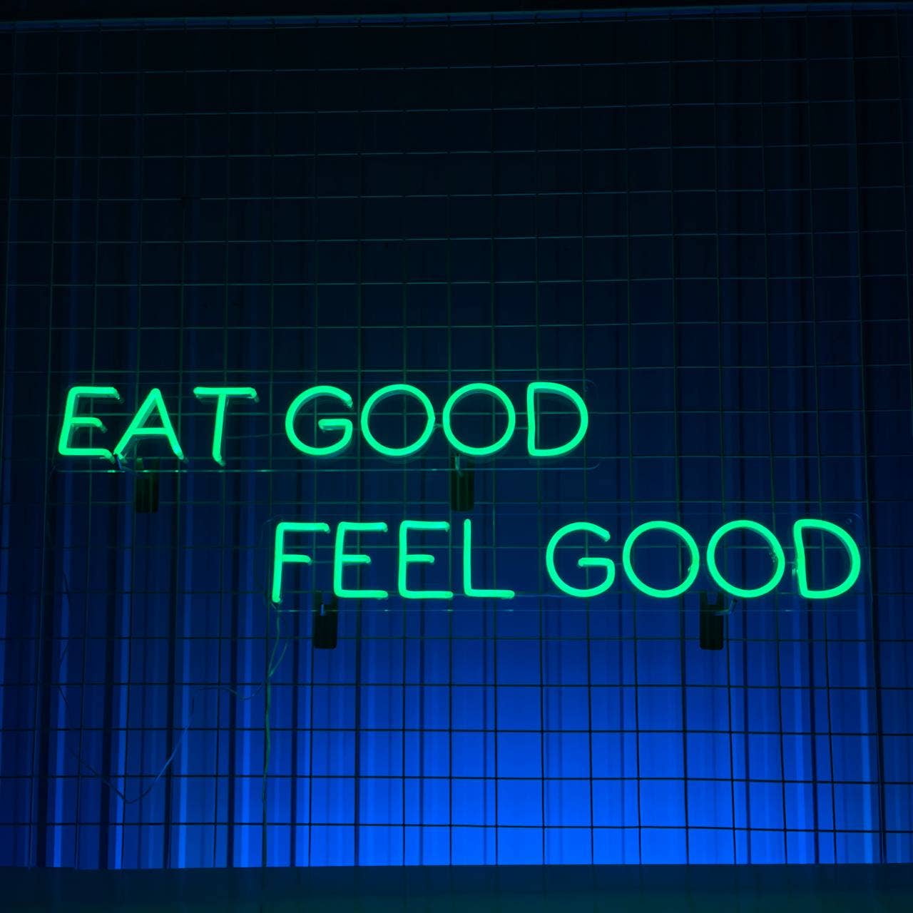 Eat Good Feel Good Neon Sign, Long-lasting Wall Deco - Walmart.com