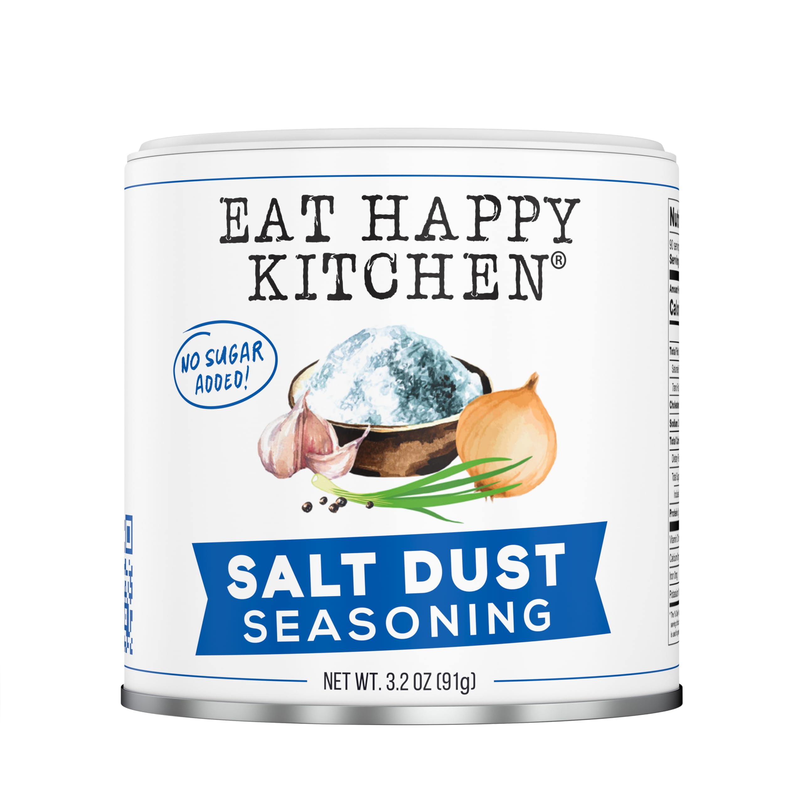 Eat Happy Kitchen Salt Dust Seasoning, No H2FSDSugar Added, 3.2 oz ...