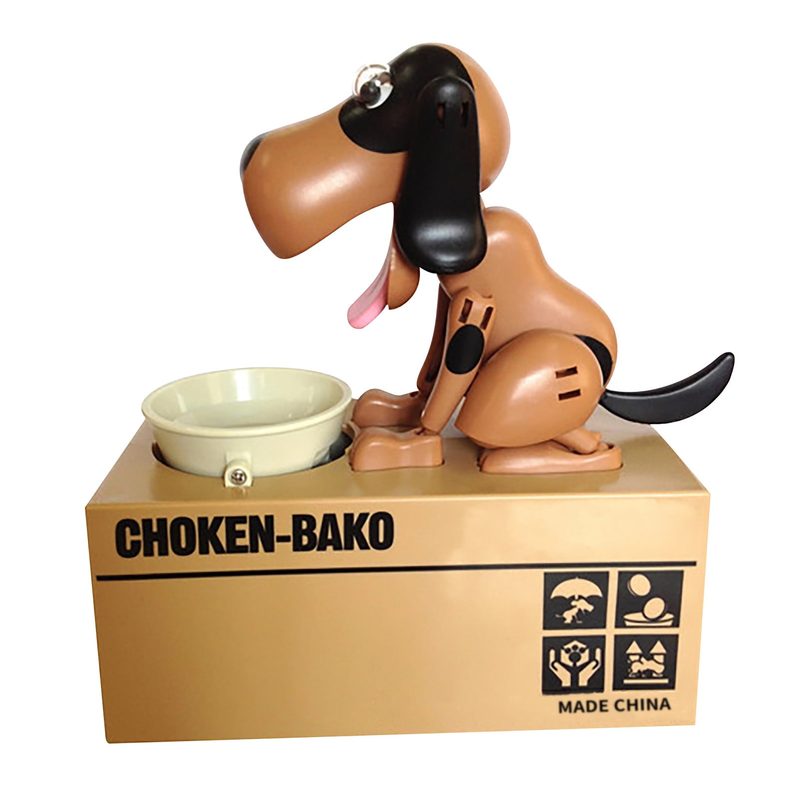 Eat Money Dog Piggy Bank,Cute Stealing Coin Puppy Money Box Bank Piggy ...