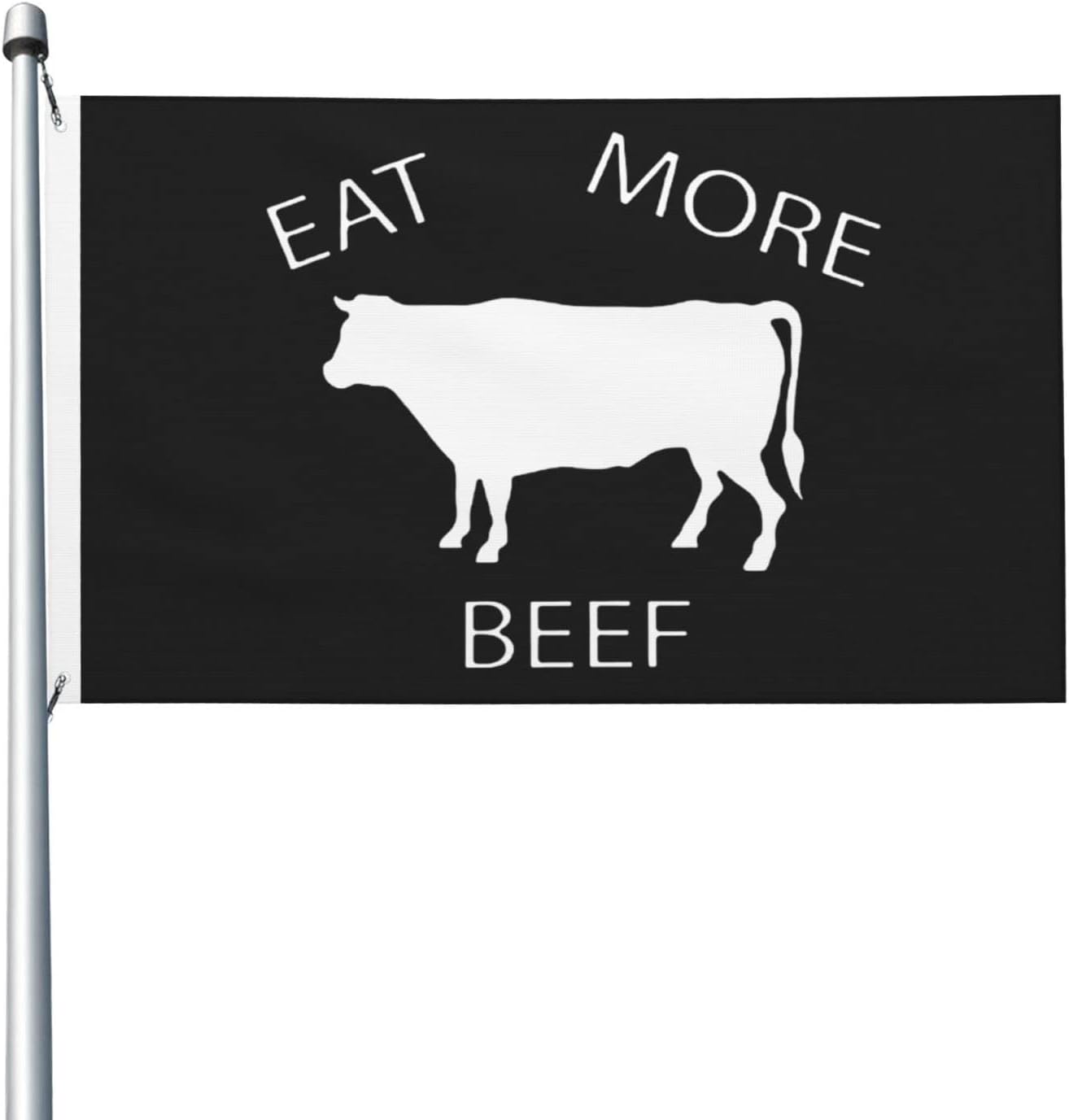 Eat More Beef Flag 3x5 Ft Outdoor Decoration Banner Yard Flag With ...