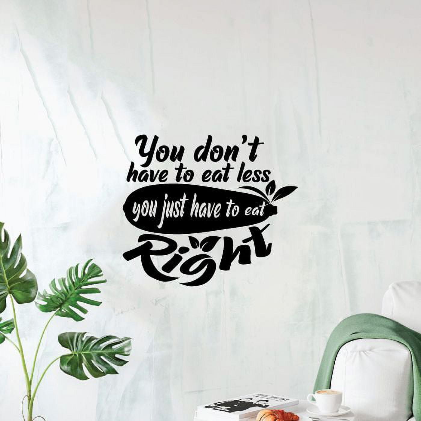 Eat Right - Vegan Quote Vegetarian Lifestyle Vegetarianism Life Quote ...