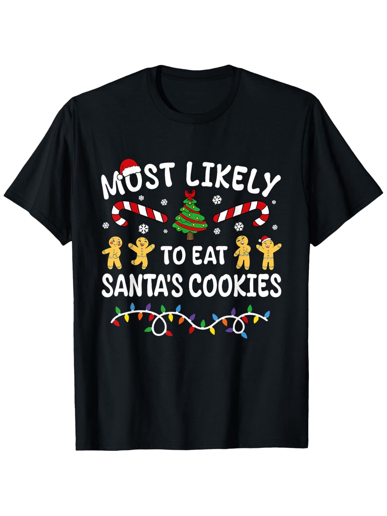 Eat S Christmas Family Matching T-Shirts - Funny "Most Likely to Eat ...