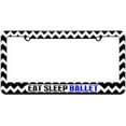Eat Sleep Ballet License Plate Tag Frame, Multiple Colors - Walmart.com