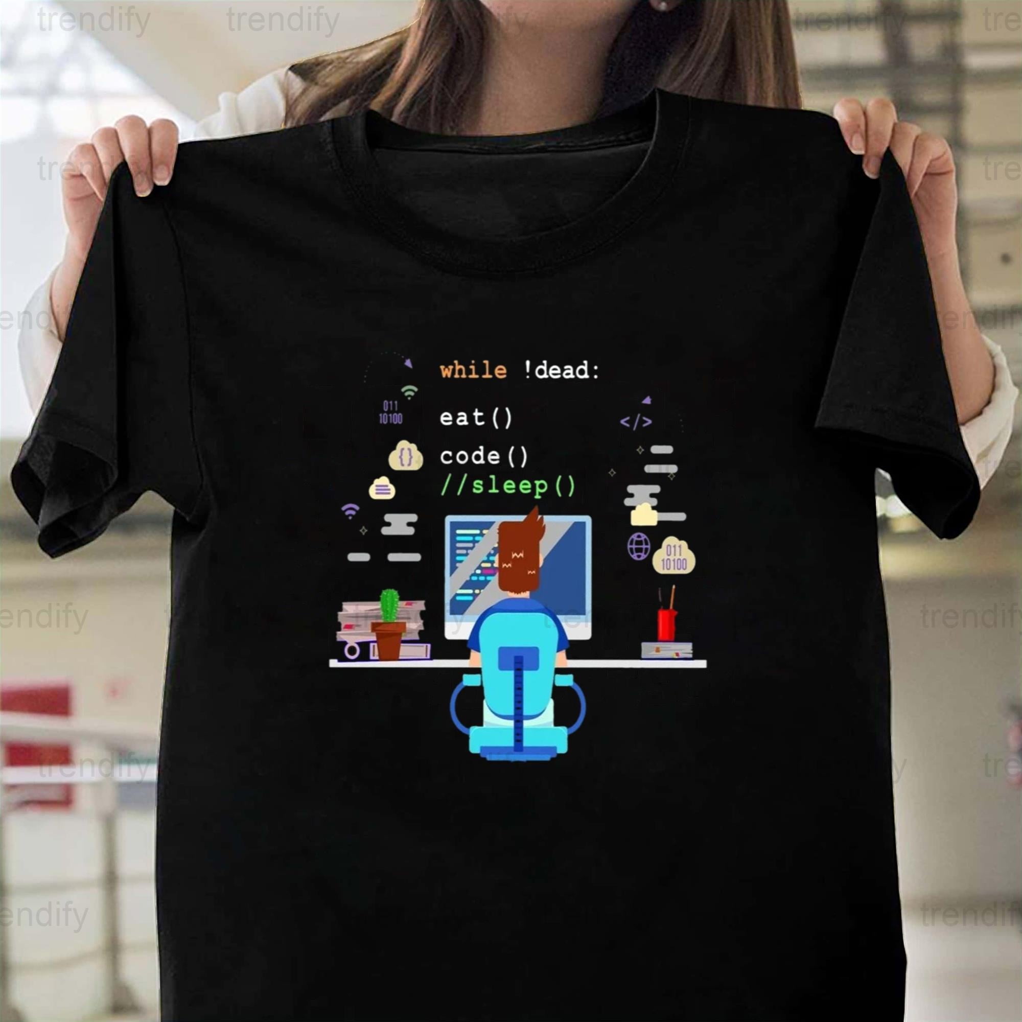 Eat Sleep Code Funny Computer Science And Programming Quote, H5797 T ...