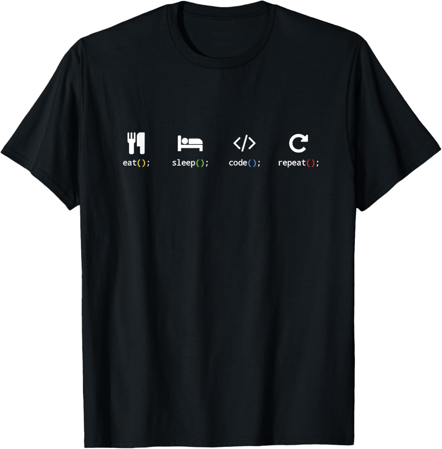 Eat Sleep Code Repeat Nerd Coding Design Edition T Shirt