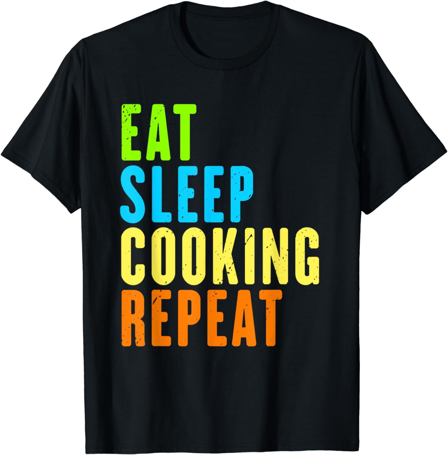 Eat Sleep Cooking Repeat Master Chef's Ritual T-Shirt - Walmart.com