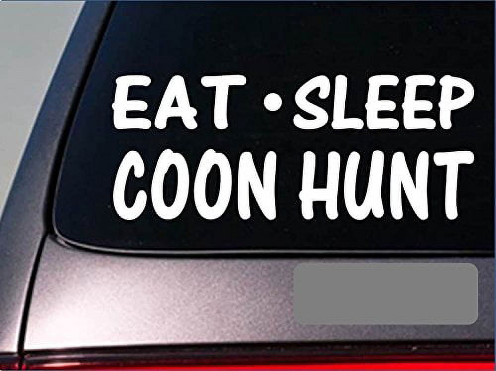 Coon Hunting Stickers