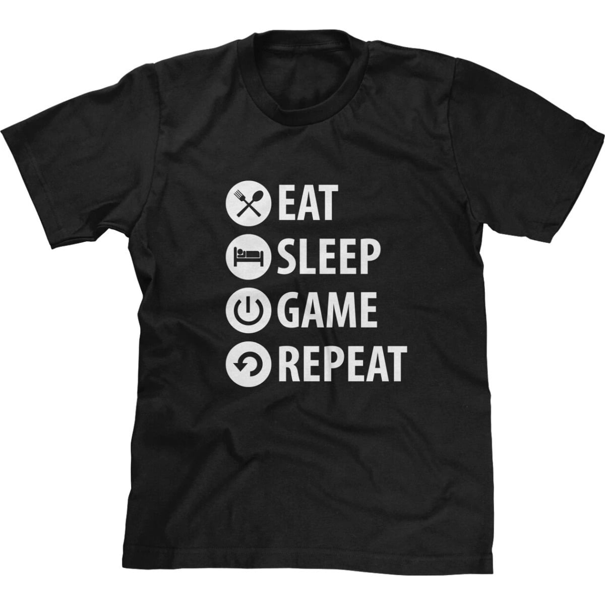 Eat Sleep Game Funny Gamer Streamer Video Game Controller PC Console ...