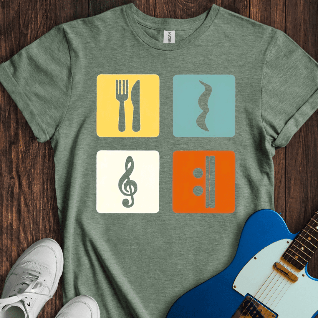 Eat. Sleep. Music. Repeat. T-Shirt - Walmart.com
