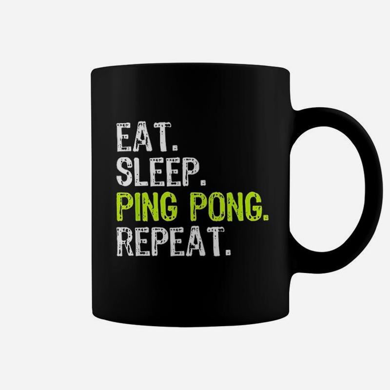 Eat Sleep Ping Pong Table Tennis Player Funny Gift Coffee Mu - Walmart.com