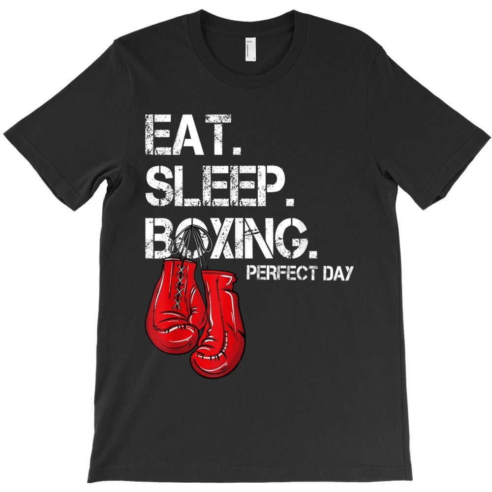 Eat Sleep Repeat Boxing Funny Fighter Sports Lover Perfect Day Graphic ...