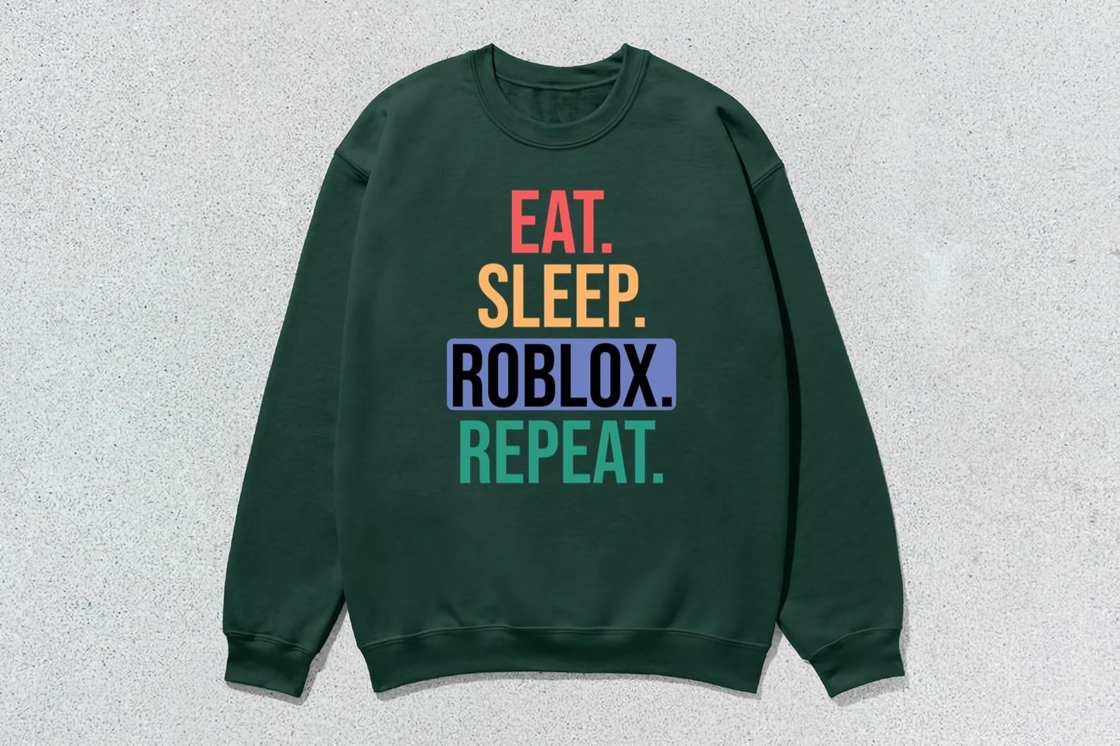 Eat Sleep Roblox Repeat Shirt, Shirt for Him, Gift for Him, Unisex ...