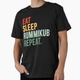 Eat Sleep Rummikub Repeat T-Shirt S-5XL - Walmart.com