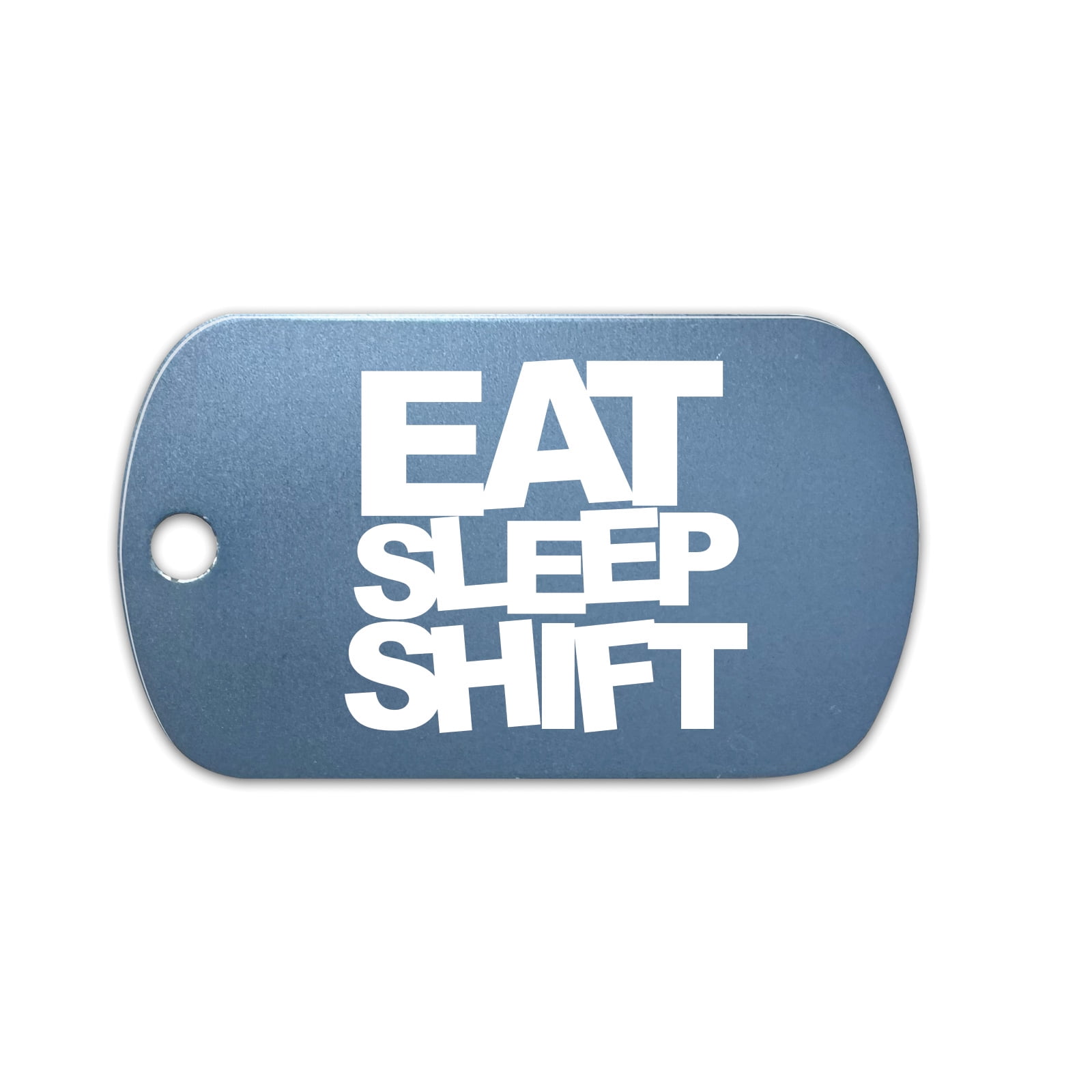 Eat Sleep Shift V2 GI Dog Tag Aluminum Keychain #2 jdm drift - Light ...