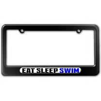 There's No Crying In Swimming License Plate Tag Frame, Multiple Colors ...