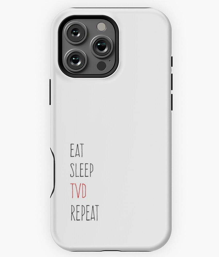 Eat Sleep TVD Repeat M13871 Phone case for iPhone 11 to 16 Pro Max ...