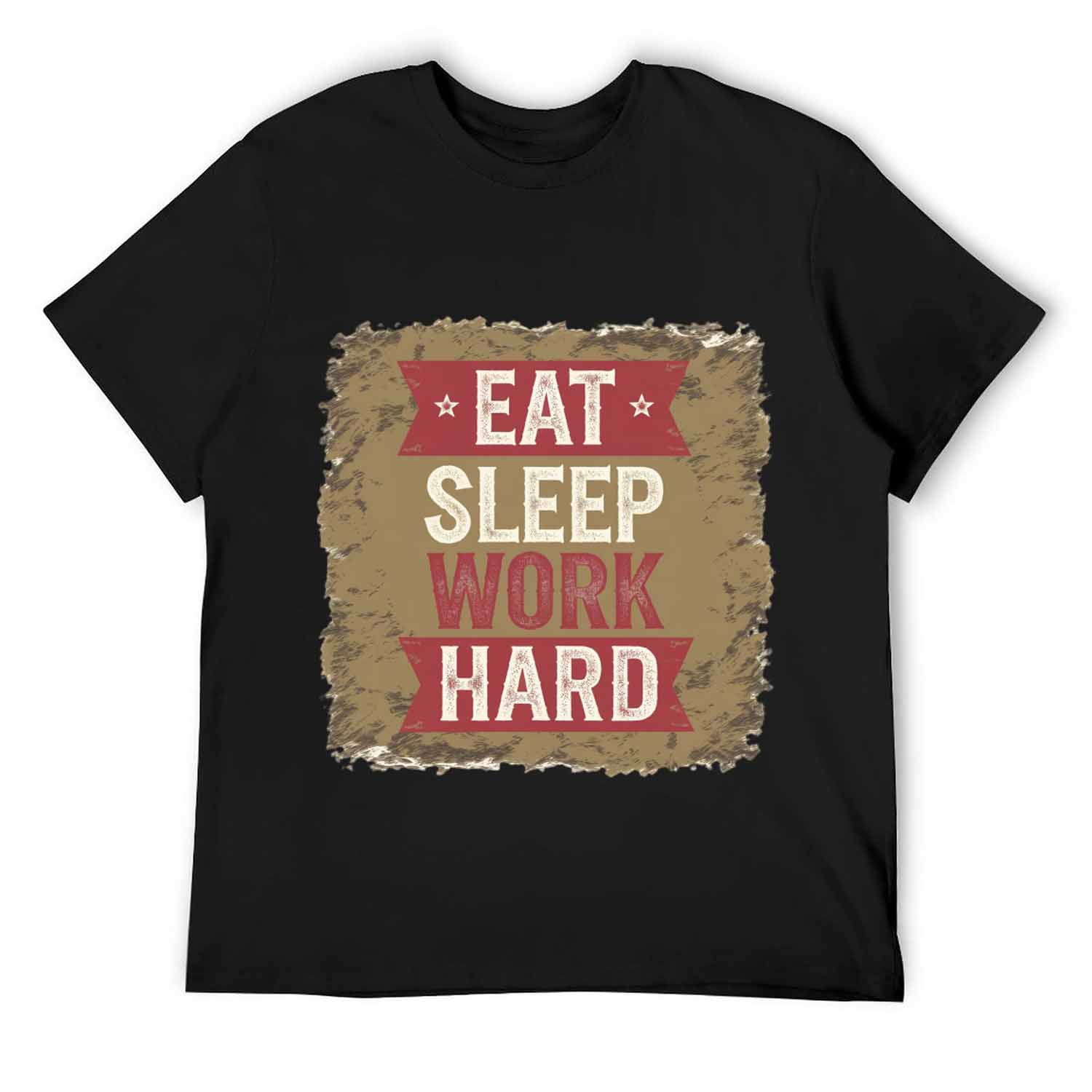 Eat Sleep Work Hard Sign Language Deaf St Patricks Day Irish Shamrock ...