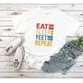 Eat Sleep Yeet Repeat Funny Meme Saying For Youth And Kids Unisex T ...