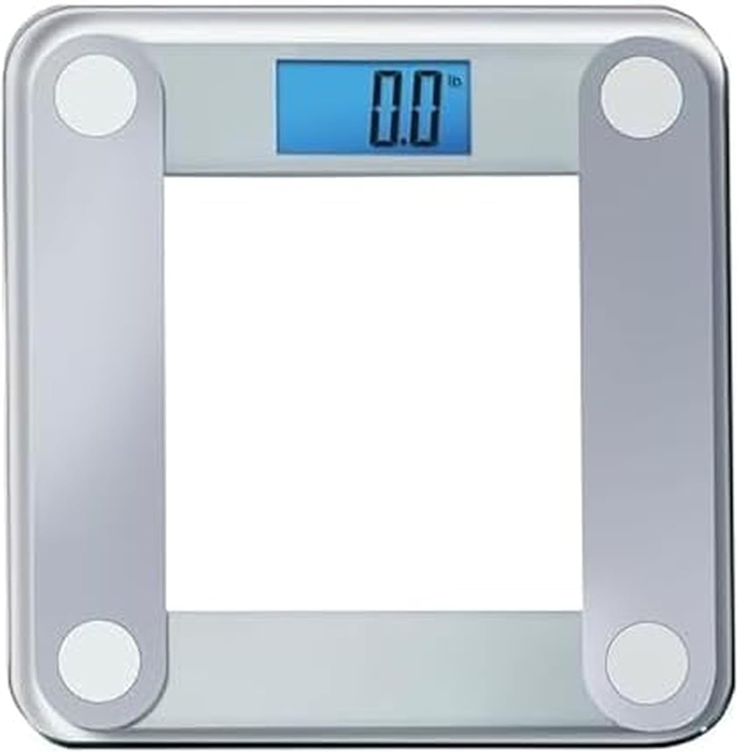 Eat Smart Digital Bathroom Scale with Extra Lar Easy to Read Lighted ...