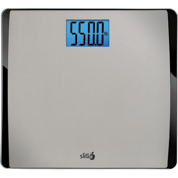 Eat Smart Precision 550 Pound Extra-High Capacity Digital Bathroom ...