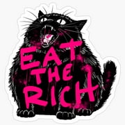 Eat The Rich Sticker