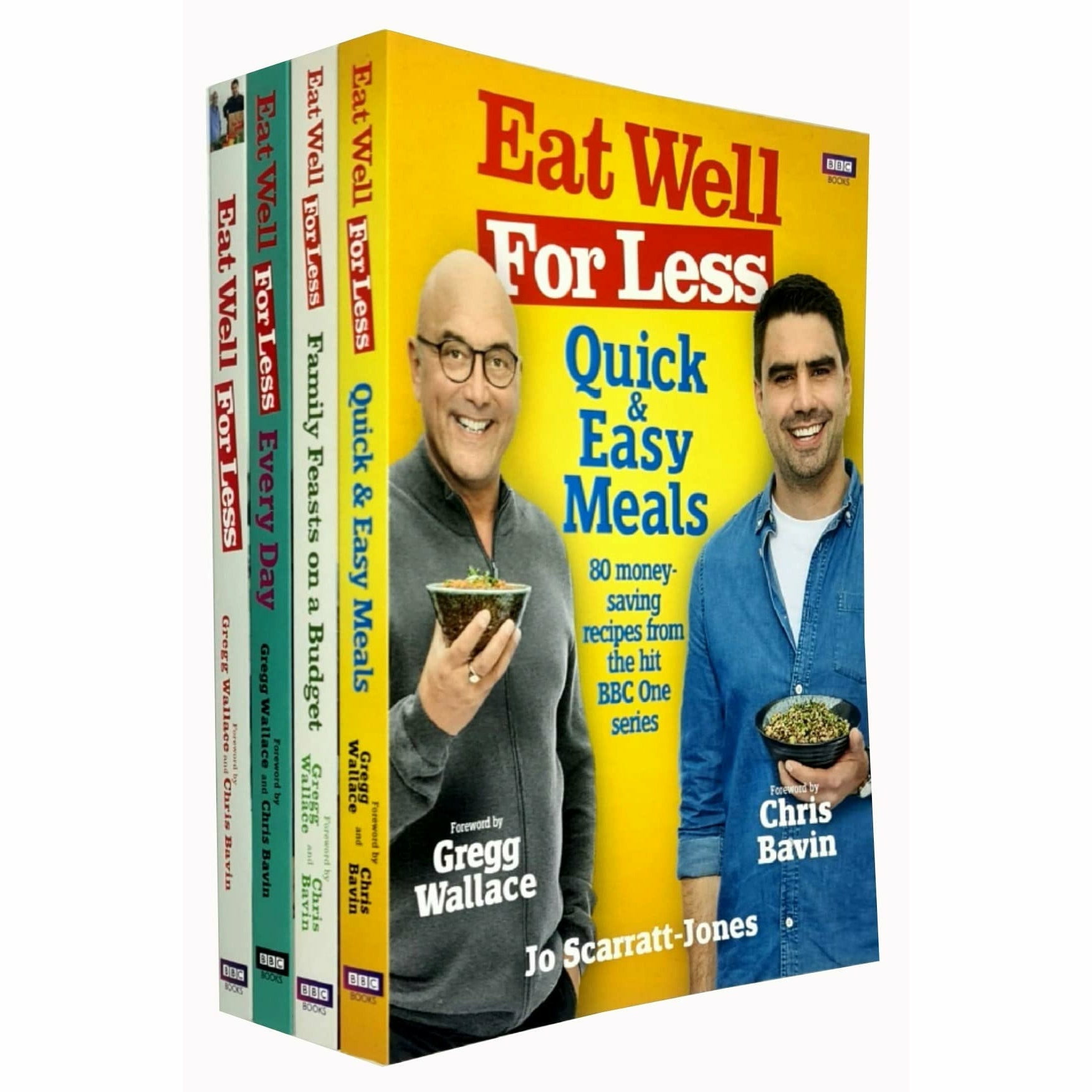 Eat Well For Less Collection 4 Books Set By Jo Scarratt-Jones (Every ...