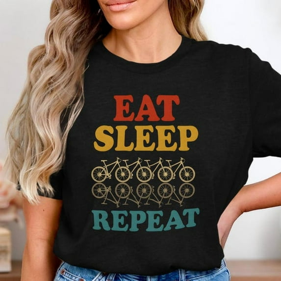 Eat eep Ride Repeat S1Hirt, Funny Cycling Lover T1EE, R Bicycle Rider T ...