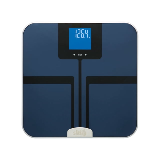 EatSmart Digital 400LB Capacity Get Fit Body Fat Scale - Walmart ...