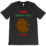 Eating Christmas Cookies For Two Funny Holiday Baking Graphic ...