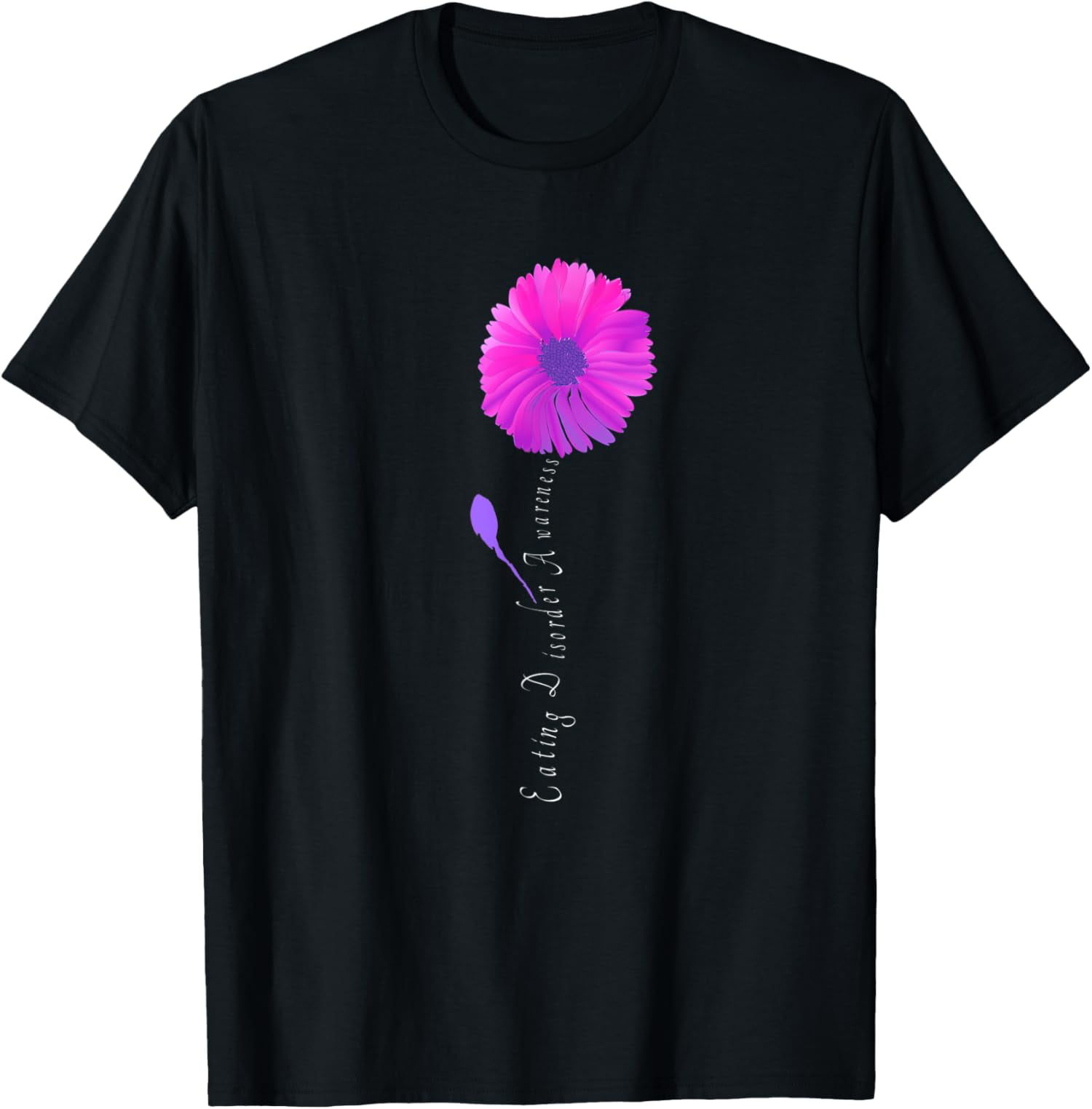 Eating Disorder Anorexia Bulimia Awareness Recovery Gift T-Shirt ...