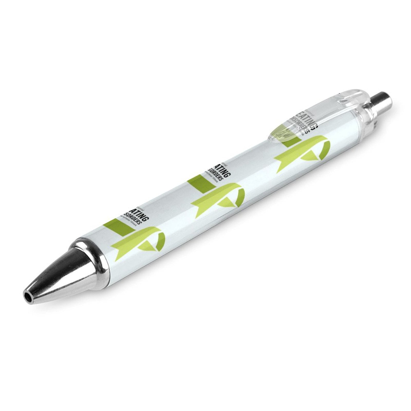 Eating Disorders Week Ballpoint Pen Retractable Pens Black Writing Pen ...