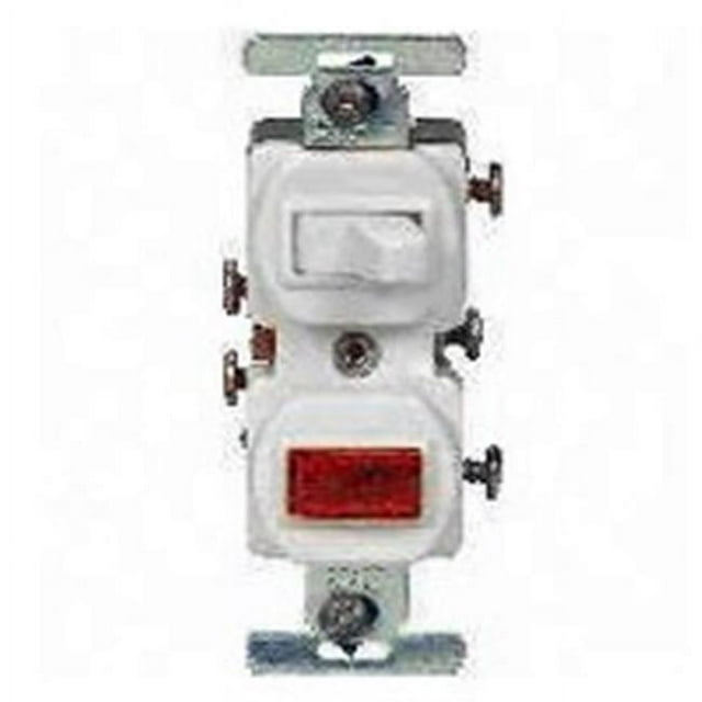 Eaton 277W 15-Amp 120-volt Combination Single Pole Toggle Switch and ...