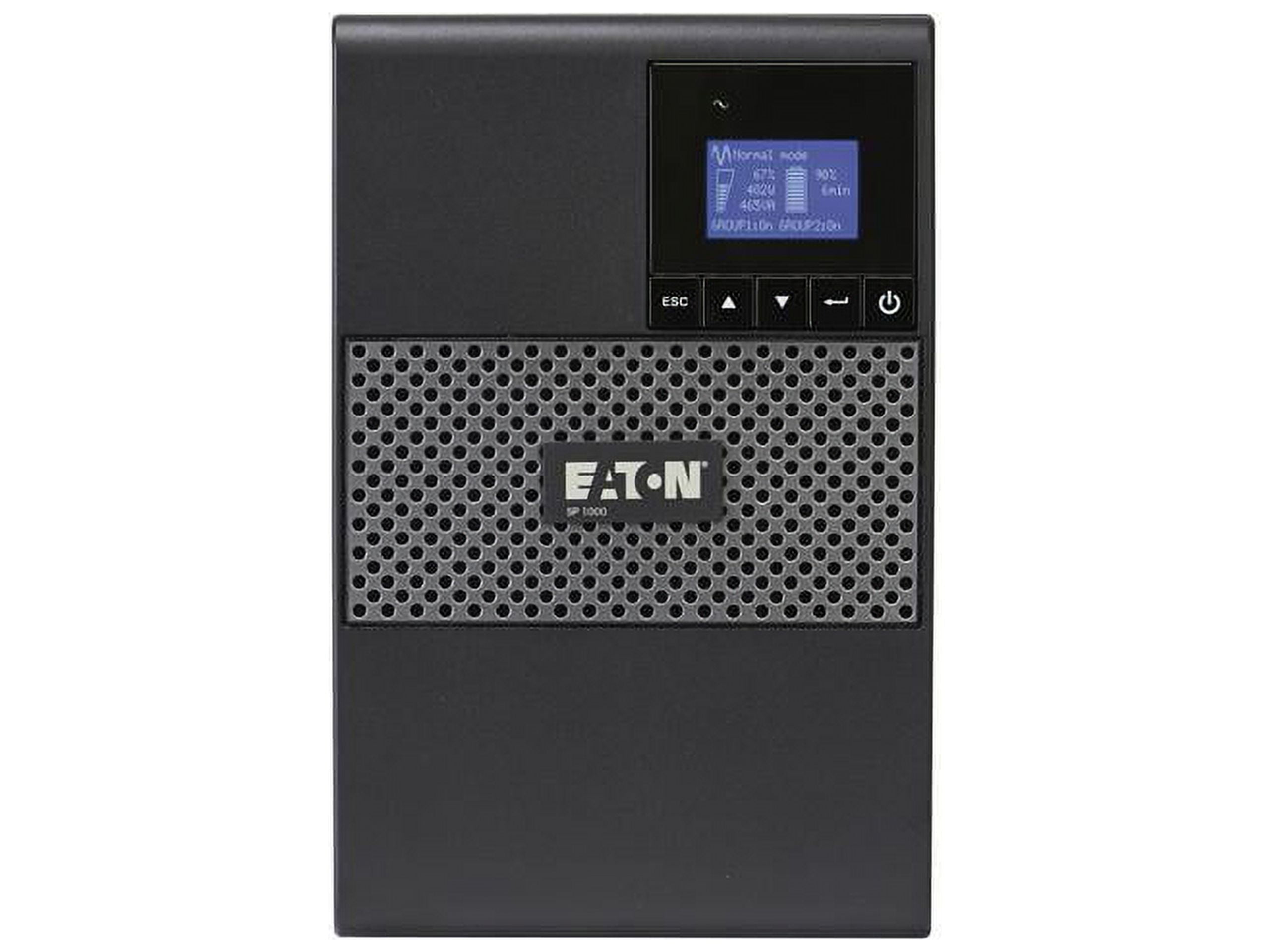Eaton 5P Tower UPS - 1000 VA/770 W - 132 V AC - 5 Minute - Tower - 5 ...