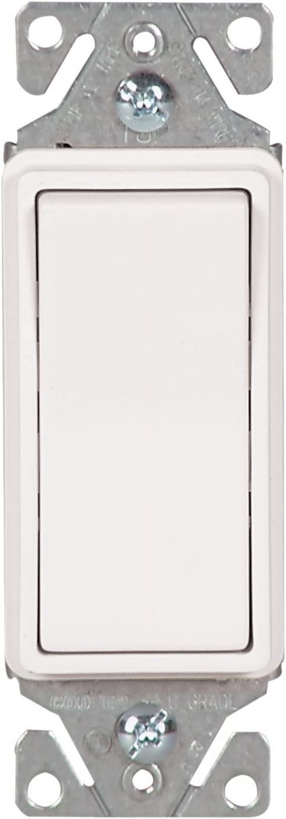 Eaton 7511W 15 Amp 120/277V Heavy-Duty Grade Single-Pole Decorator ... Eaton 7511W 15 Amp 120/277V Heavy-Duty Grade Single-Pole Decorator ...