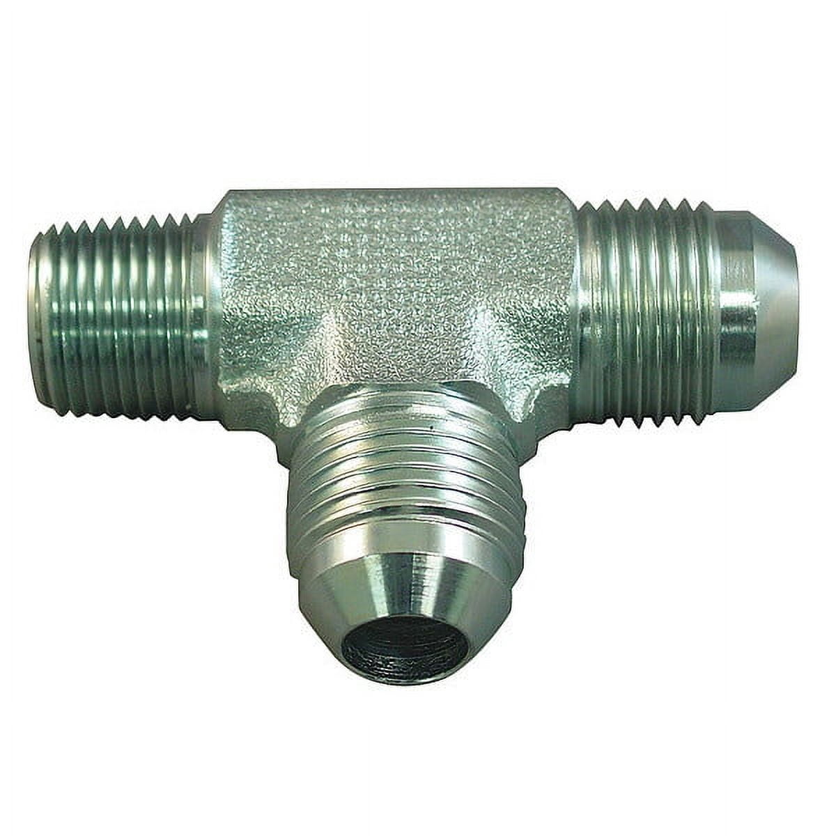 Eaton Aeroquip Hose Adapter,1/4",NPTF,1/4",JIC 2028-4-4S - Walmart.com