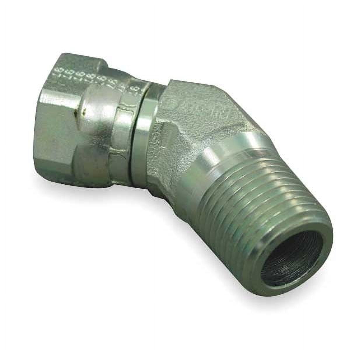 Eaton Aeroquip Hose Adapter,1",NPSM,1",NPTF 2049-16-16S - Walmart.com