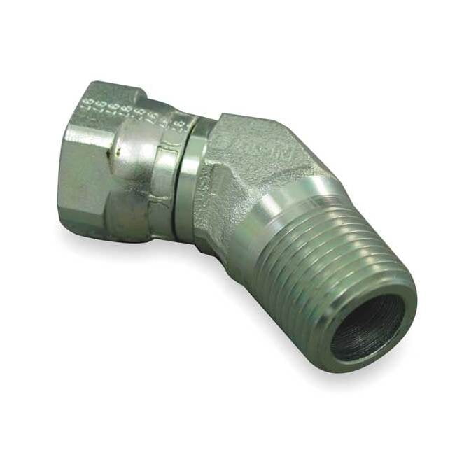 Eaton Aeroquip Hose Adapter,1",NPSM,1",NPTF 2049-16-16S - Walmart.com
