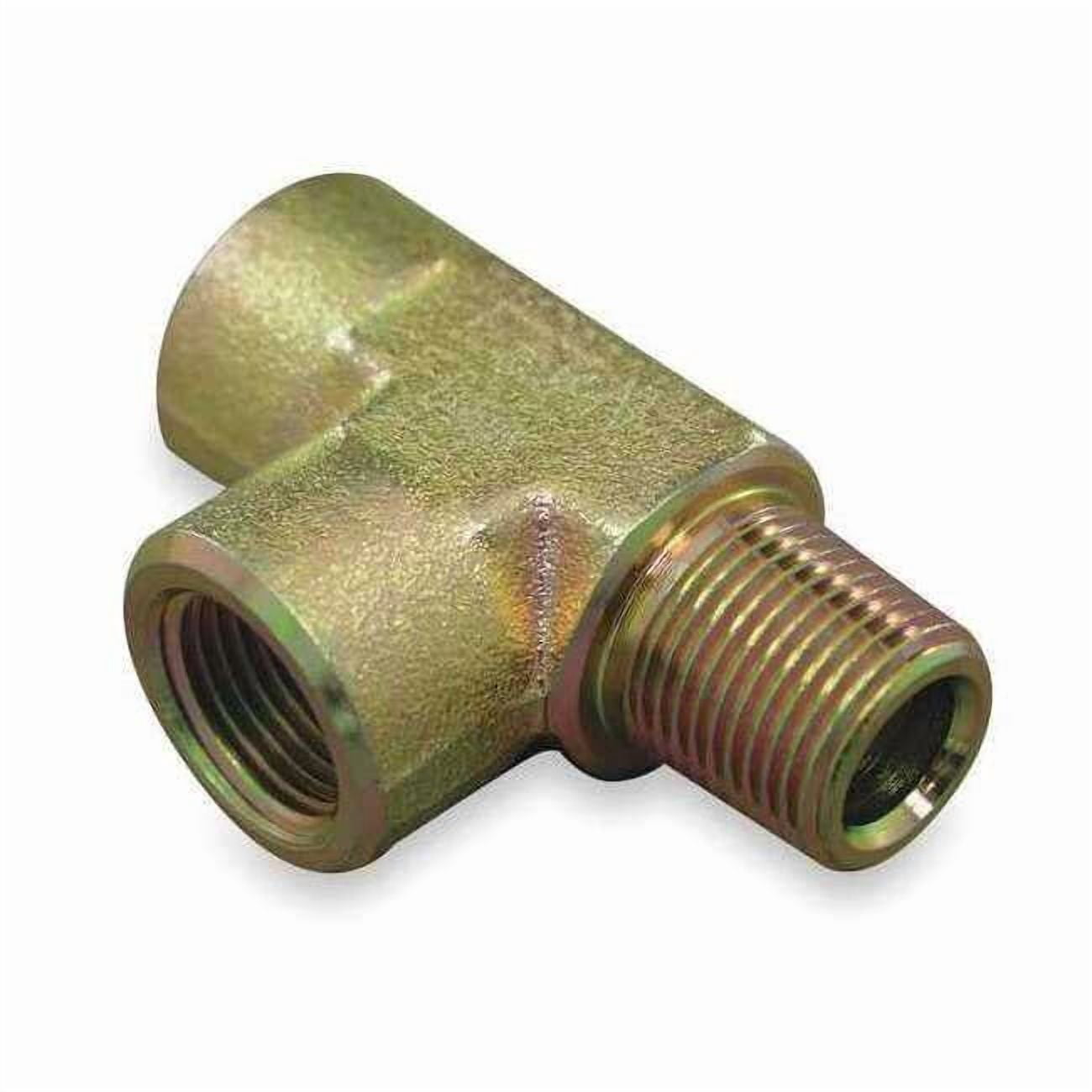 Eaton Aeroquip Adpt, MNPT-FNPT, 3/8-18, Tee, 2.04In 2092-6-6S - Walmart.com