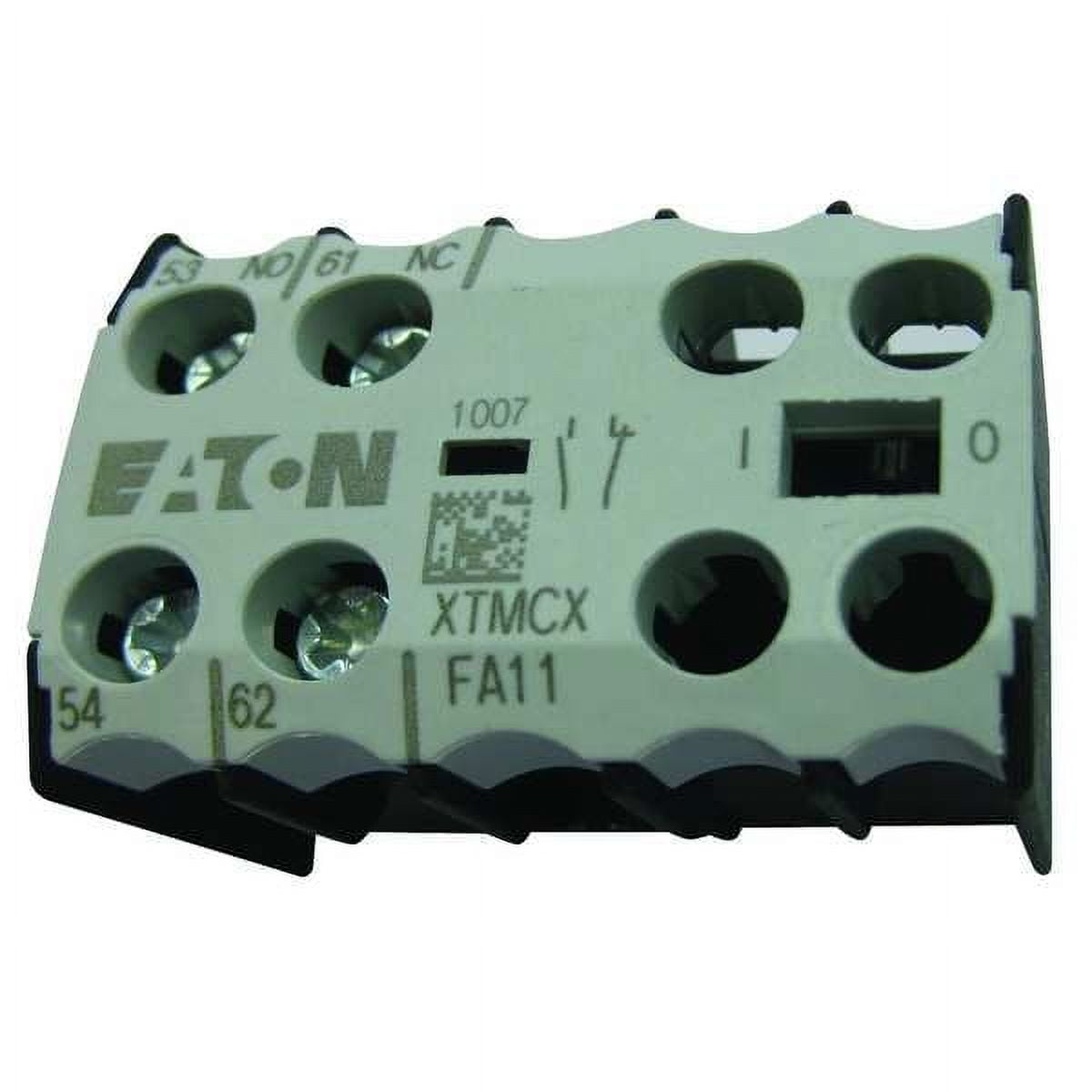 Eaton Auxiliary Contact, 1NO/1NC, 10 A XTMCXFA11 - Walmart.com