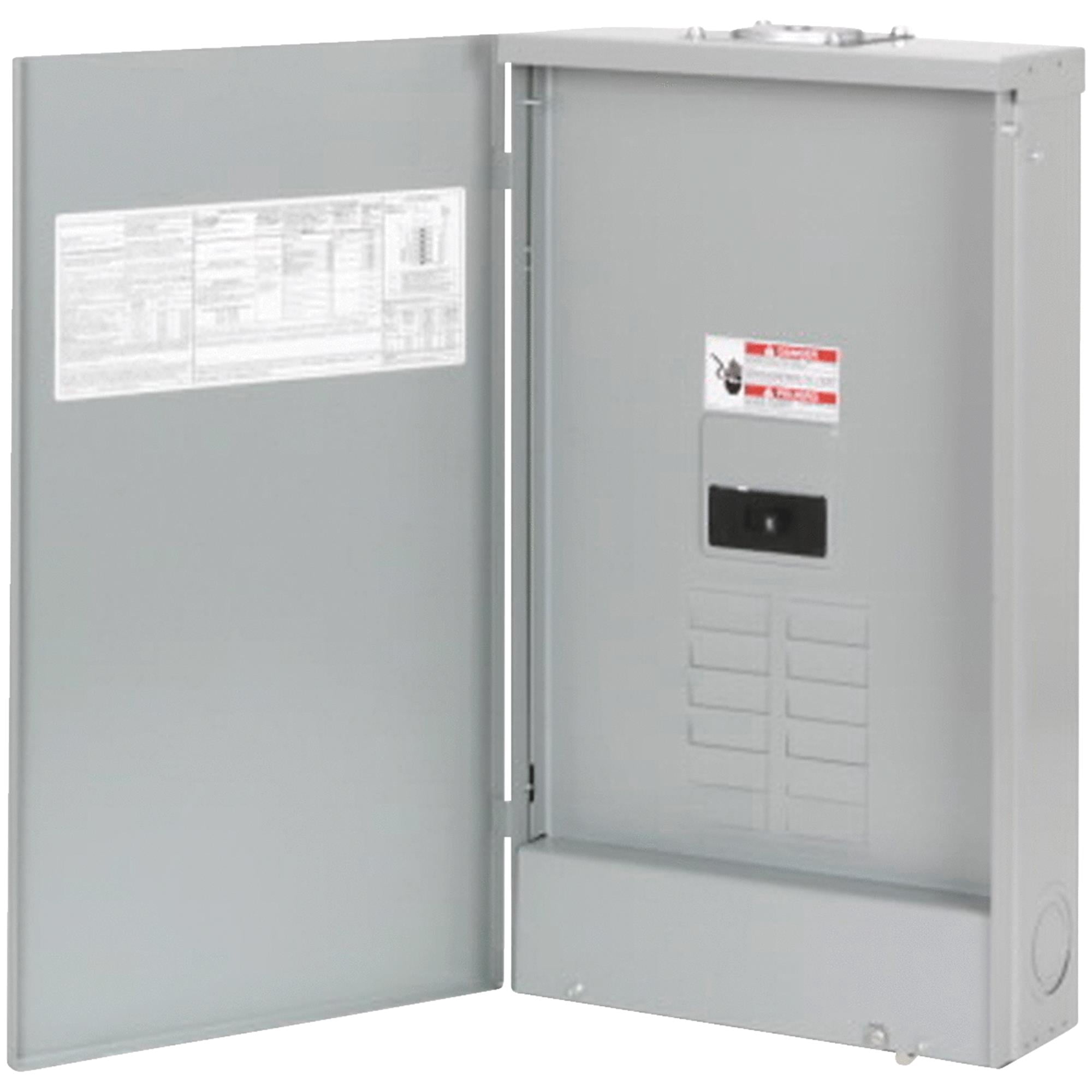Eaton BR 200A 8-Space 16-Pole Outdoor Plug On Neutral Main Lug Load ...