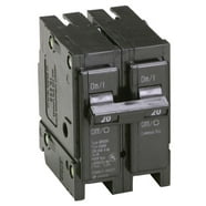 GE Smart THQP220 Double Pole Circuit Breaker, 20 Amp, Electrical ...